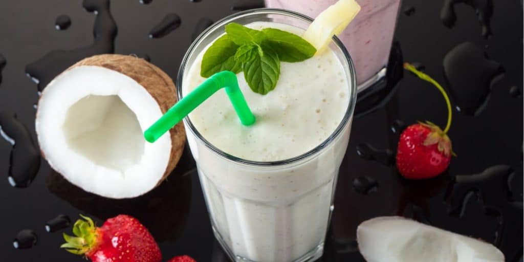 Receita De Milk Shake De Coco Uma Bebida Maravilhosa Fácil De Preparar ...